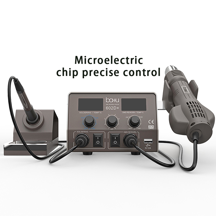 2 in 1 PCB Rework Station BA-602D+ - Baku