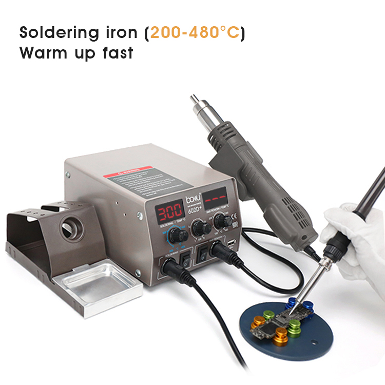 2 in 1 PCB Rework Station BA-602D+ - Baku