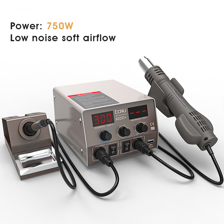 2 in 1 PCB Rework Station BA-602D+ - Baku